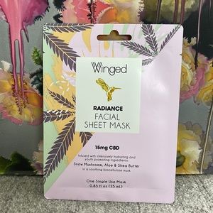 winged | Skincare | Winged Radiance Facial Sheet Mask New | Poshmark